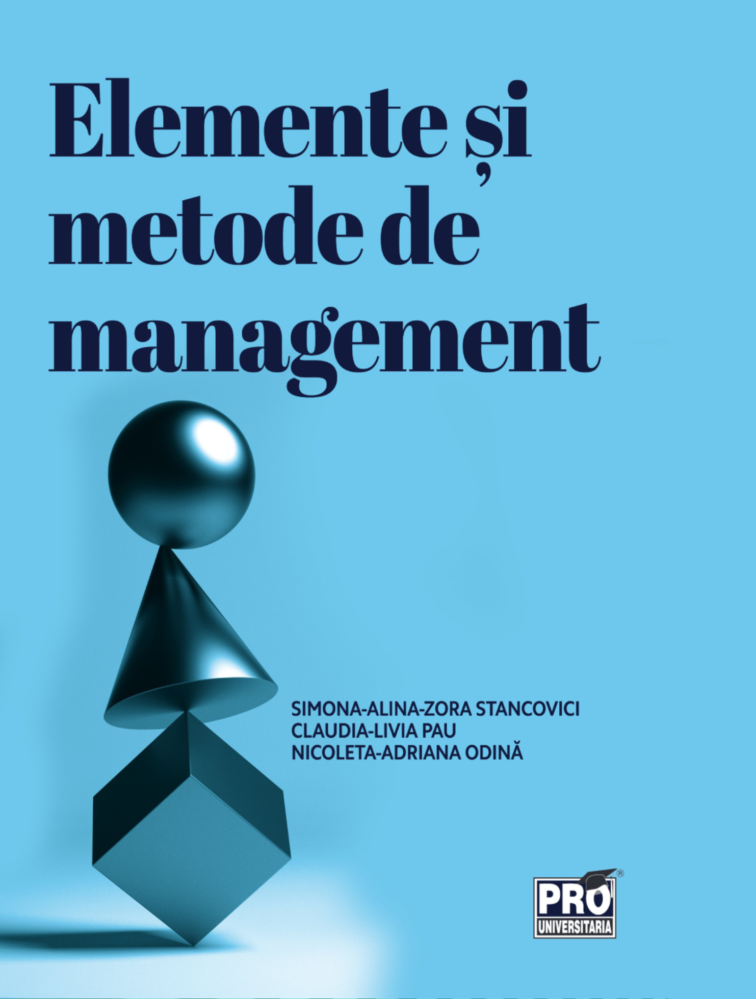 ELEMENTE ȘI METODE DE MANAGEMENT de Simona-Alina-Zora STANCOVICI ...